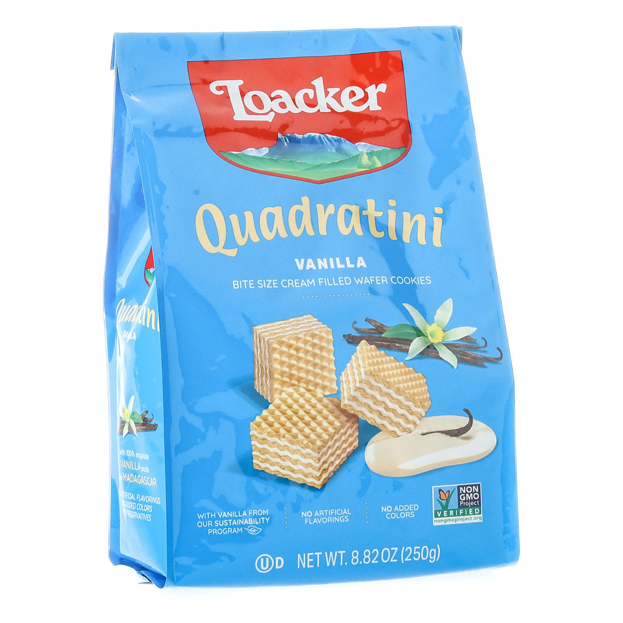 LOACKER QUADRATINI VANILLA WAFER 8.82 OZ | Origini Italian Market ...